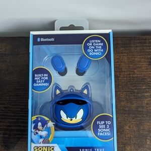 Headphones | Sonic The Hedgehog Sonic True Wireless Earbuds | Poshmark